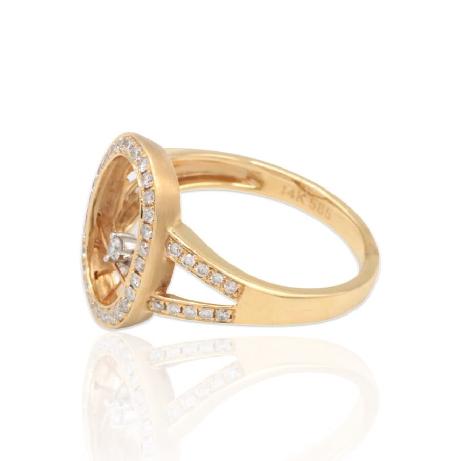 Estate Jewelry Pre-Owned 14K Yellow Gold Diamond Ring 62021 - Jomashop