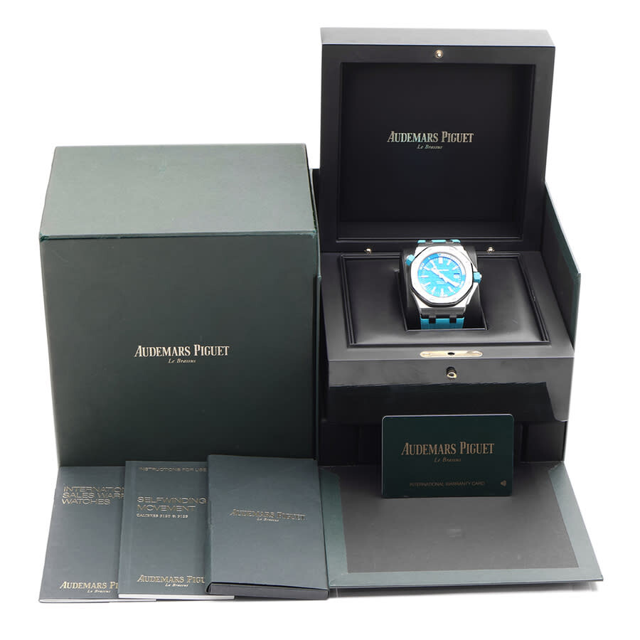 Audemars Piguet Pre-owned Audemars Piguet Royal Oak Blue Dial Men's ...