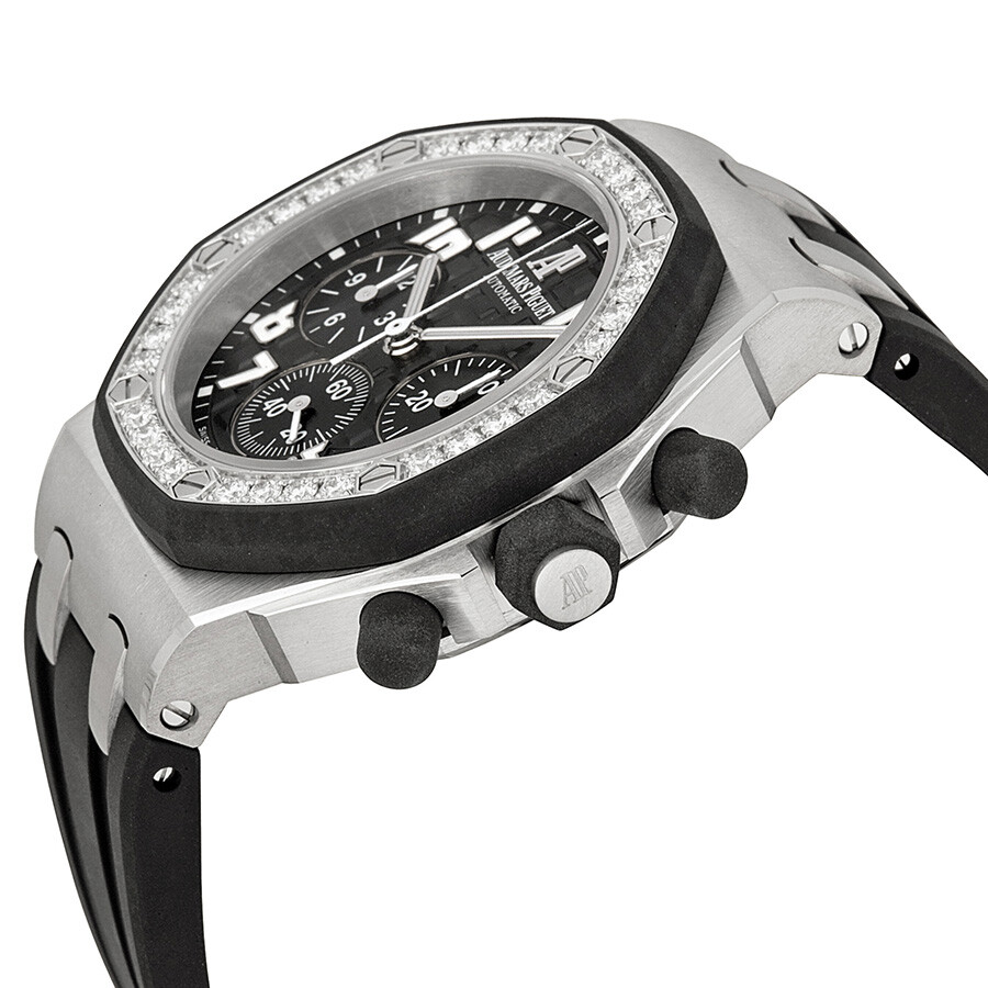 Audemars Piguet Pre-owned Audemars Piguet Royal Oak Offshore Black Dial ...
