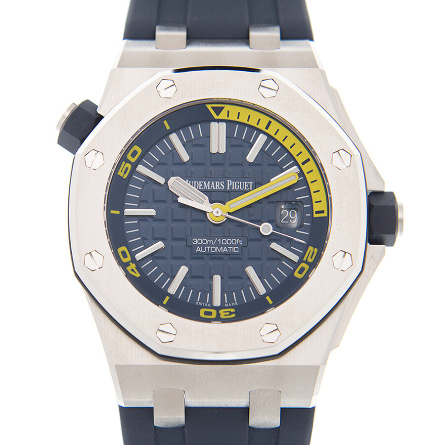 Audemars Piguet Pre-owned Audemars Piguet Royal Oak Offshore Blue Dial ...