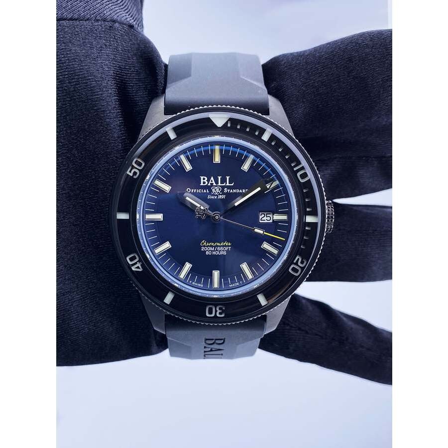 Ball Pre-owned Ball Engineer II Automatic Blue Dial Men's Watch DD3208B ...