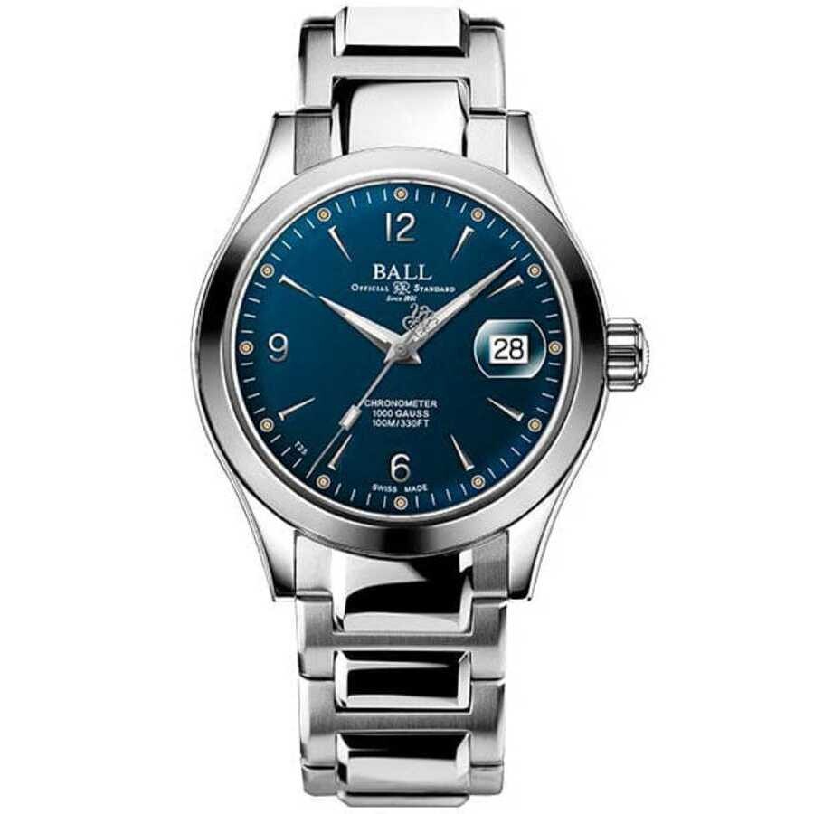 Ball Pre-owned Ball Engineer III Ohio Chronometer Automatic Blue Dial ...