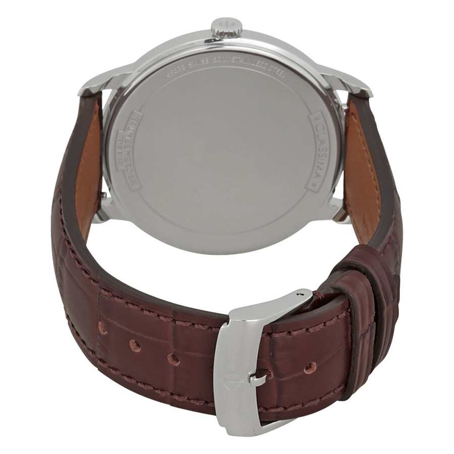 Baume Et Mercier Pre-owned Baume et Mercier Classima Quartz Silver Dial ...