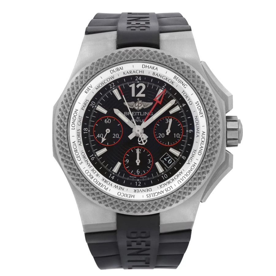 Breitling Pre-owned Breitling Bentley GMT Chronograph GMT Automatic ...