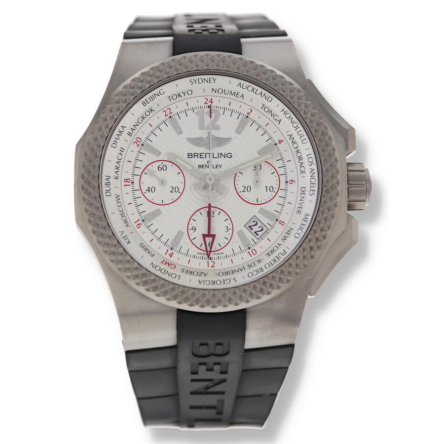 Breitling Pre-owned Breitling Bentley GMT Lightbody Chronograph GMT ...