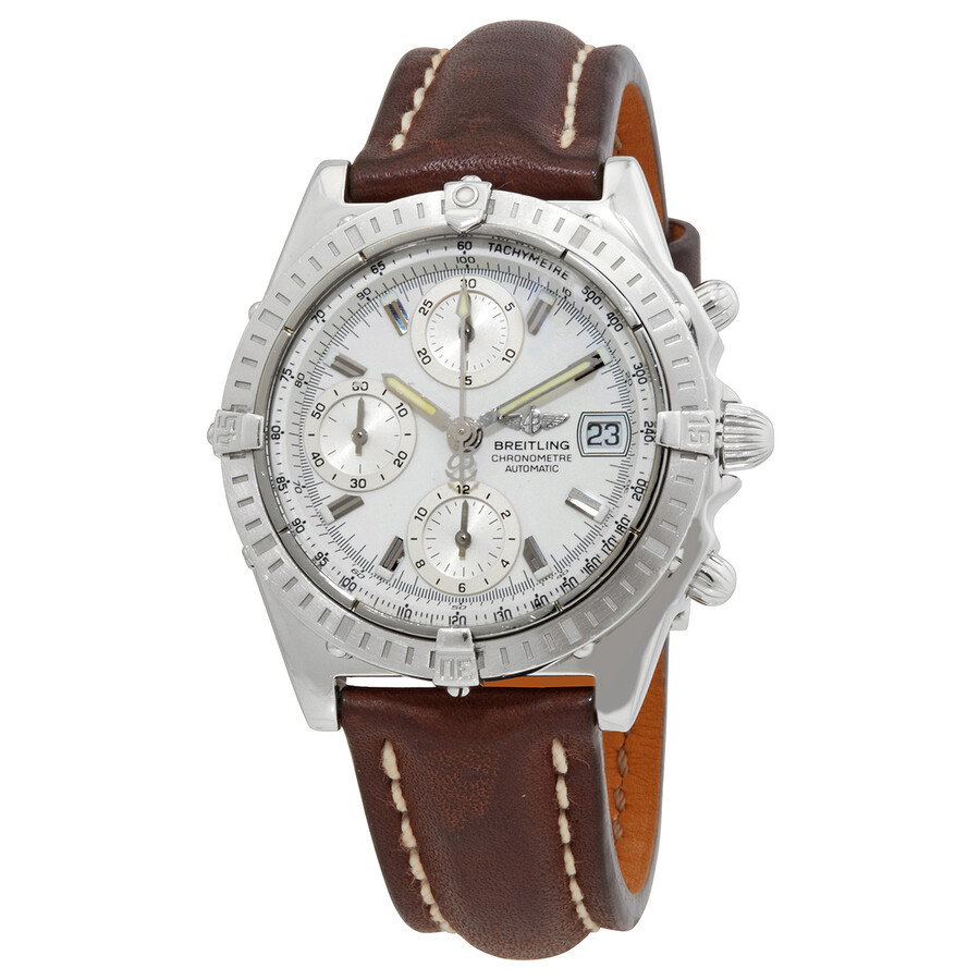 Breitling Pre-owned Breitling Chronomat Automatic White Dial Men's ...