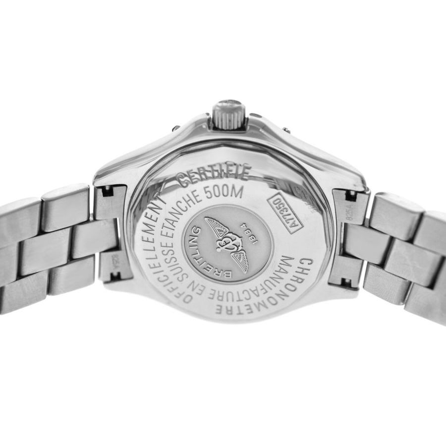 Breitling Pre-owned Breitling Colt Oceane Quartz Chronometer Blue Dial ...