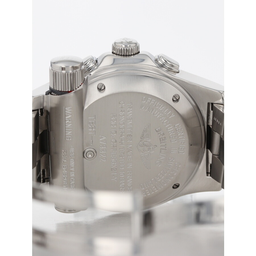 Breitling Pre-owned Breitling Emergency Chronograph Quartz Chronometer ...