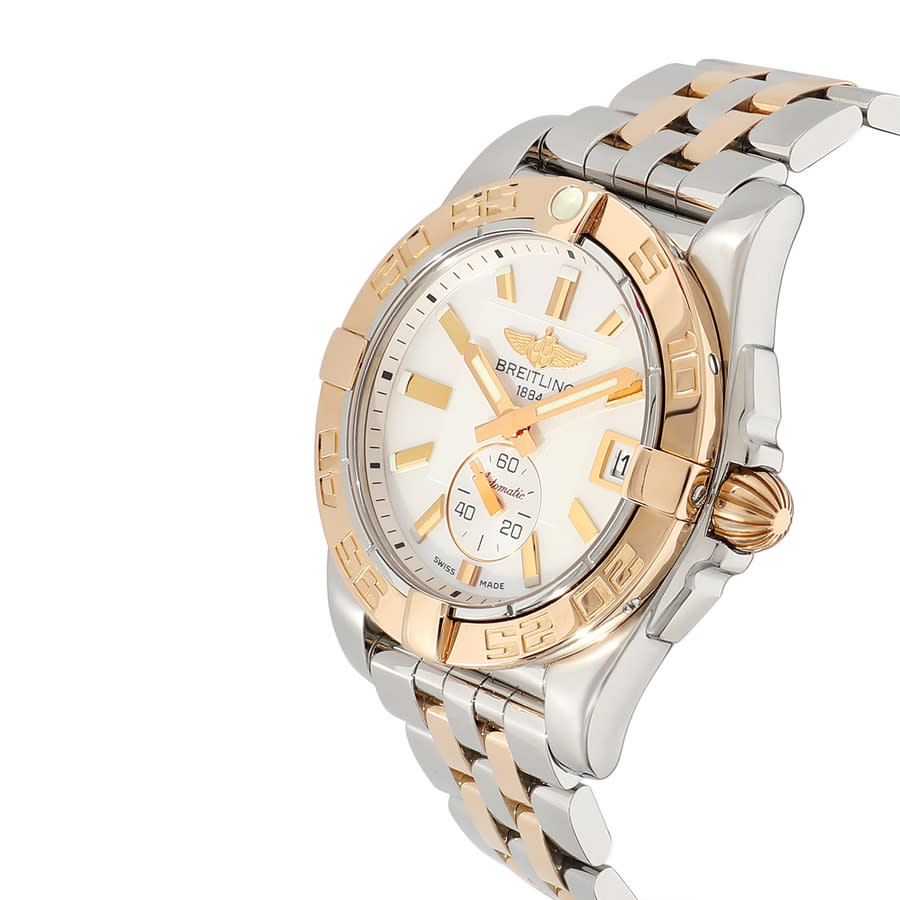 Breitling Pre-owned Breitling Galactic Automatic Silver Dial Unisex ...