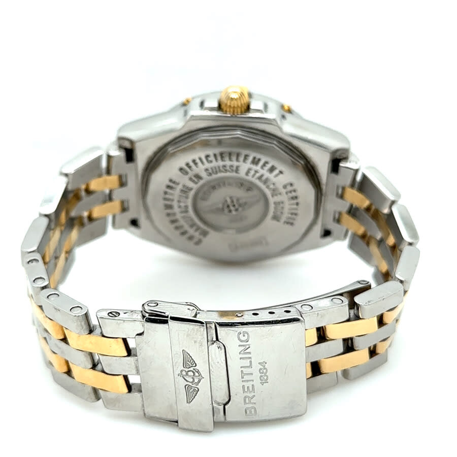 Breitling Pre-owned Breitling Headwind Day-Date Automatic Chronometer Blue Dial Men's Watch ...