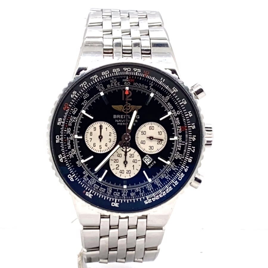 Breitling Pre-owned Breitling Navitimer Heritage GMT Automatic ...