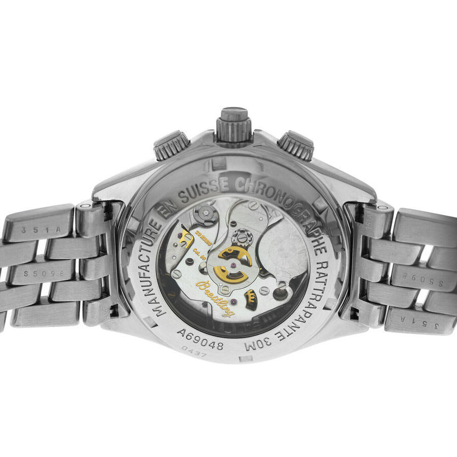 Breitling Pre-owned Breitling Windrider Chronograph Rattrapante Quartz ...