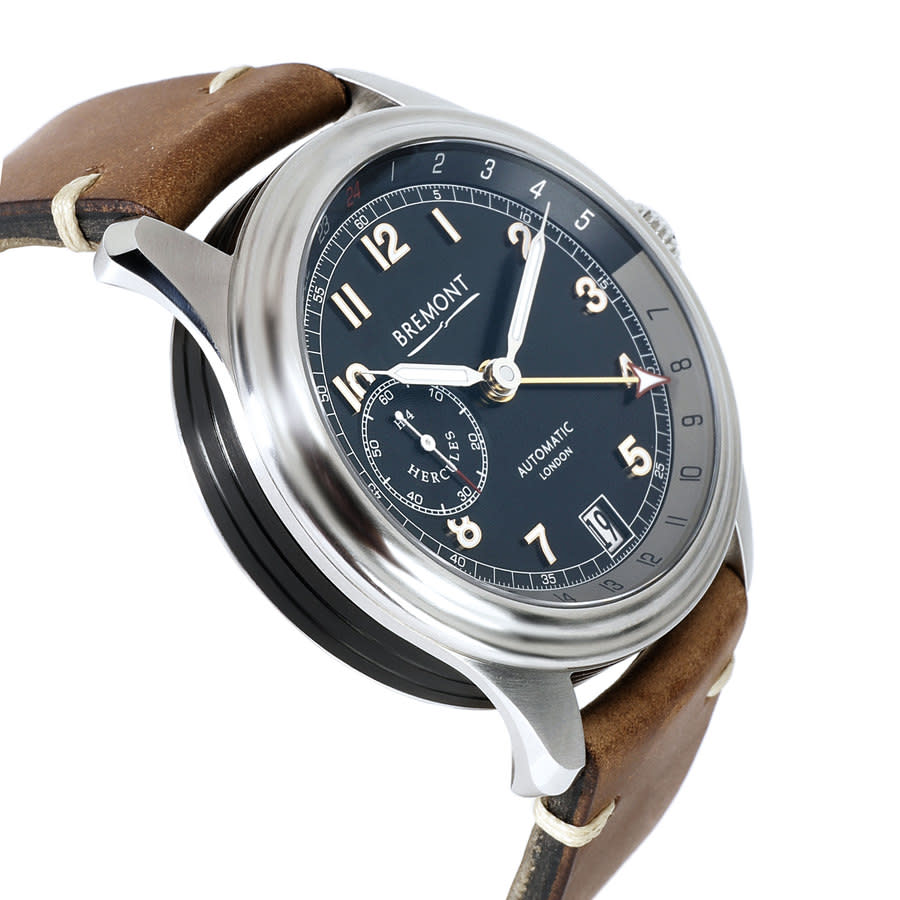 Bremont Pre-owned Bremont Hercules Automatic Black Dial Men's Watch H-4 ...