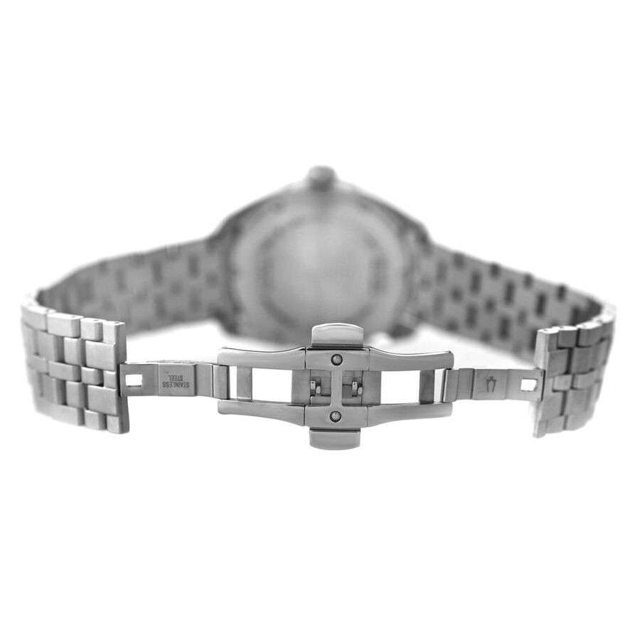 Bulova Pre-owned Bulova Accu Swiss Automatic Black Dial Men's Watch ...