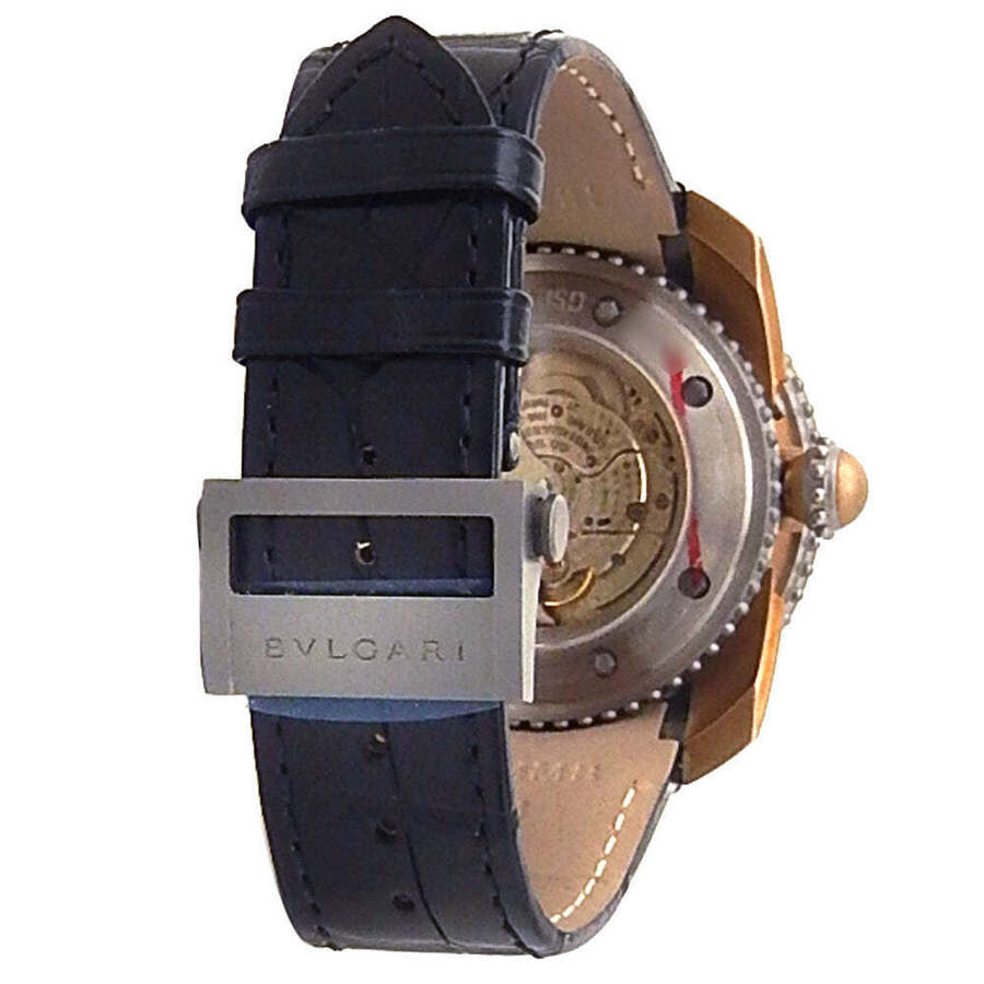 Bvlgari Pre-owned Bvlgari Gefica Gerald Genta Automatic Black Dial Men ...