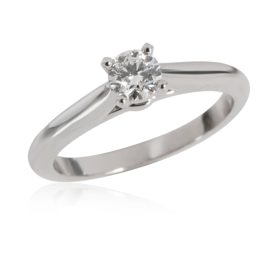 Cartier Pre-Owned Cartier 1895 Diamond Solitaire Engagement Ring in ...