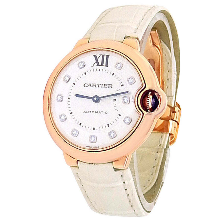 Cartier Pre-owned Cartier Ballon Bleu de Cartier Automatic Diamond ...