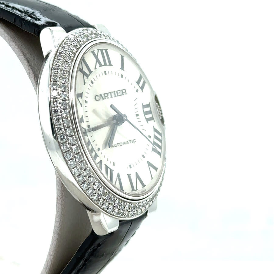 Cartier Pre-owned Cartier Ballon Bleu De Cartier Diamond Silver Flinque ...