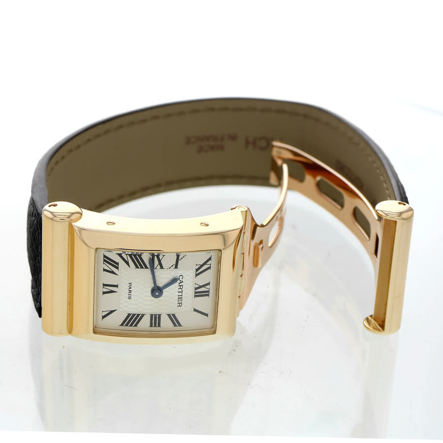 Cartier Pre-owned Cartier Driver Quartz Silver Dial Men's Watch ...