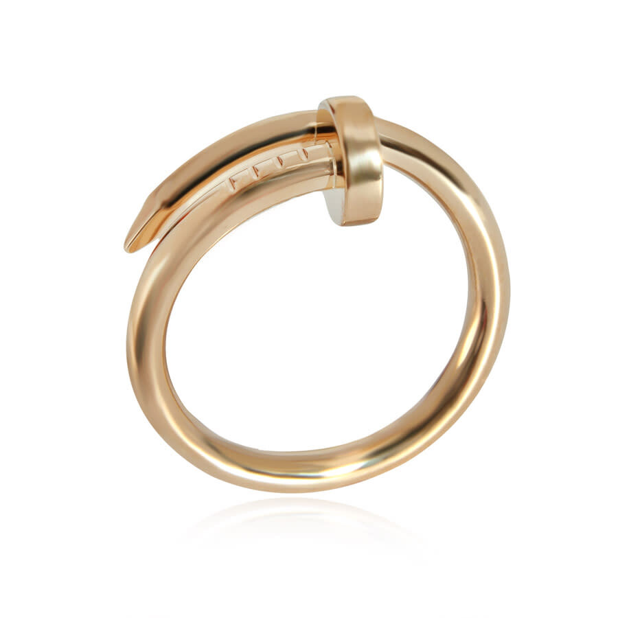 Cartier Pre-Owned Cartier Juste un Clou Ring in 18K Yellow Gold, Size 59 130947 - Jomashop