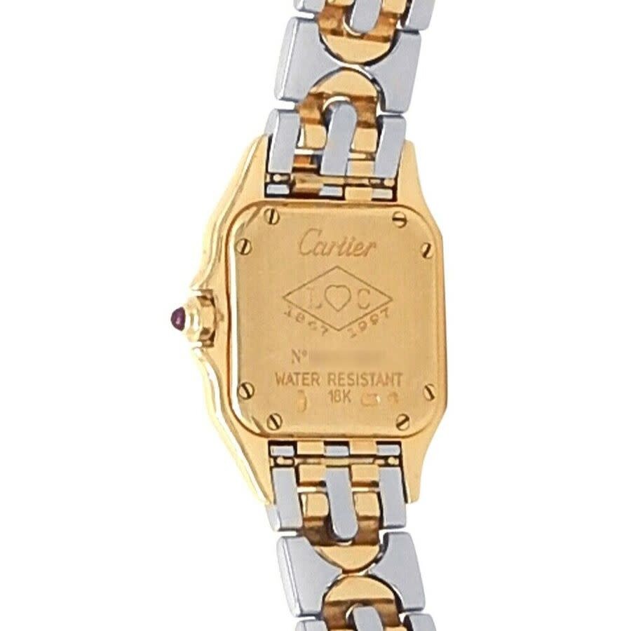 Cartier Pre-owned Cartier Panther Quartz Silver Dial Ladies Watch 1847 ...