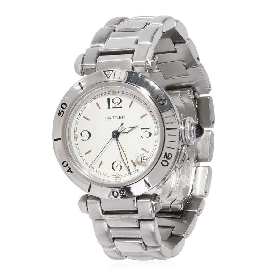 Cartier Pre-owned Cartier Pasha Automatic White Dial Unisex Watch W31015M7 - Pre-Owned Watches ...