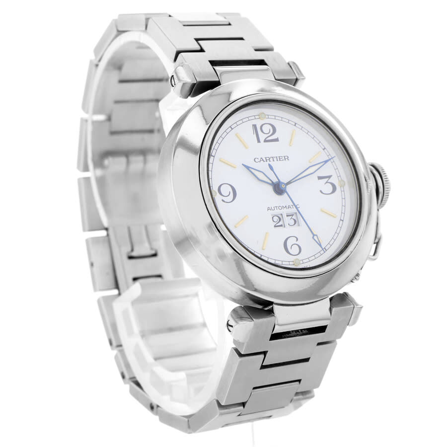 Cartier Pre-owned Cartier Pasha C Automatic White Dial Men's Watch 2475 - Pre-Owned Watches ...