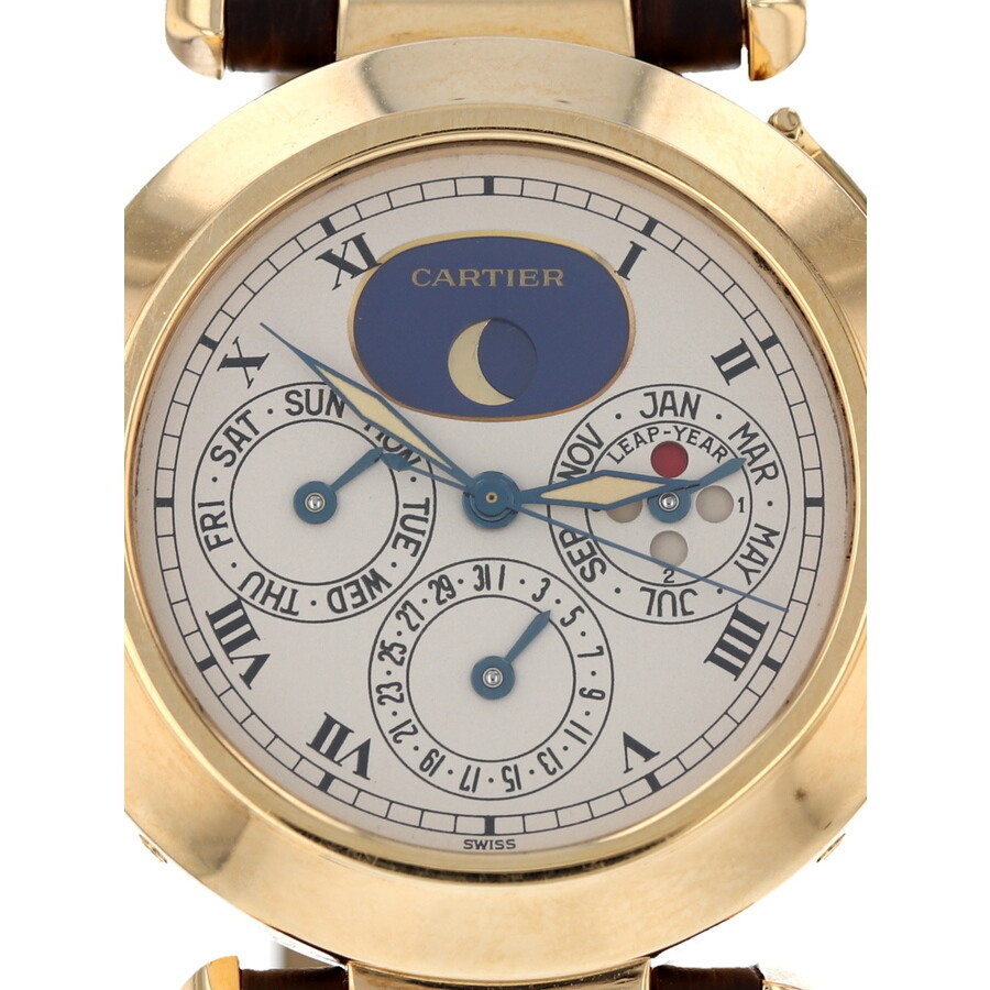 Cartier Pre-owned Cartier Pasha Perpetual Calendar Quartz Unisex Watch ...