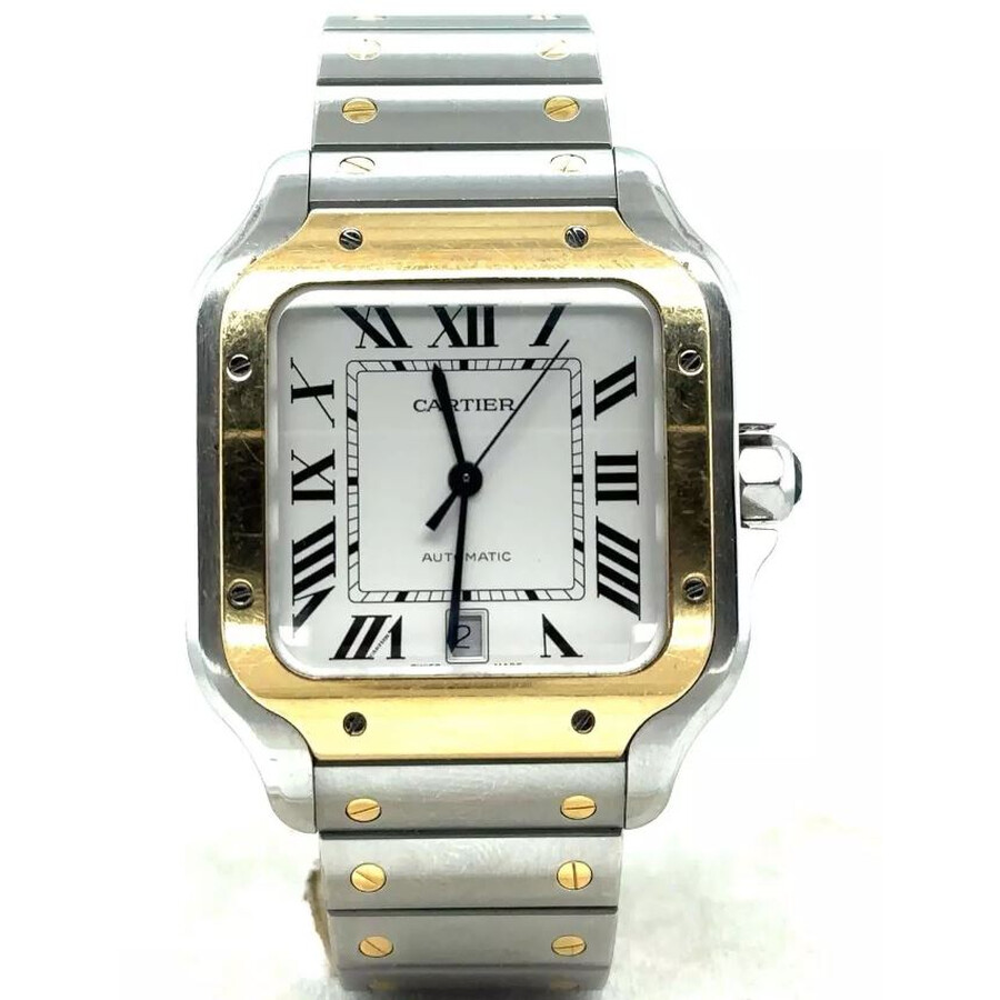 Cartier Pre-owned Cartier Santos Automatic Men's Watch W2SA0006 ...
