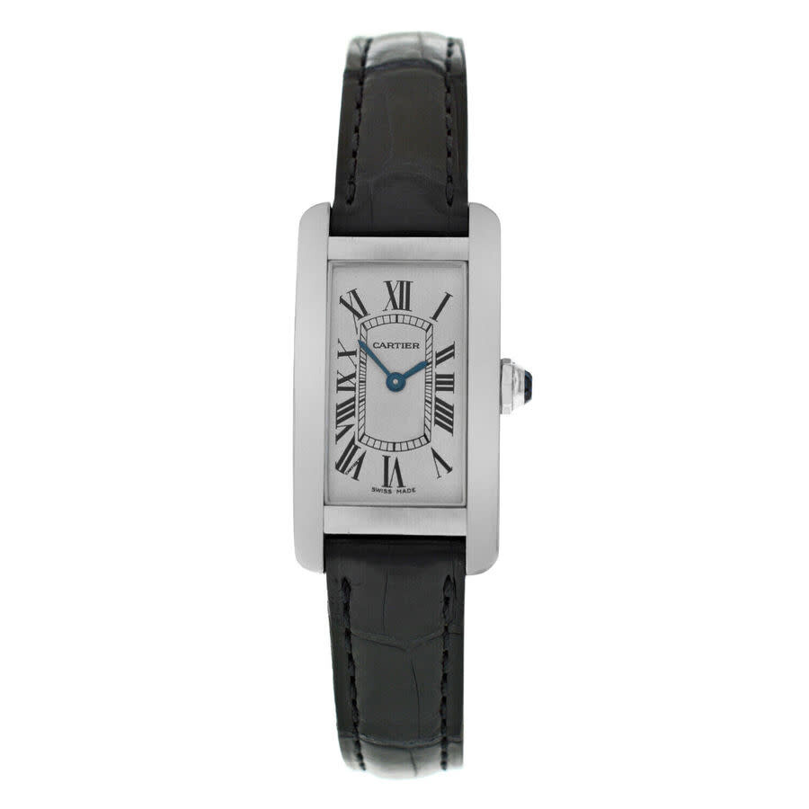 Cartier Pre-owned Cartier Tank Americaine Quartz White Dial Ladies ...