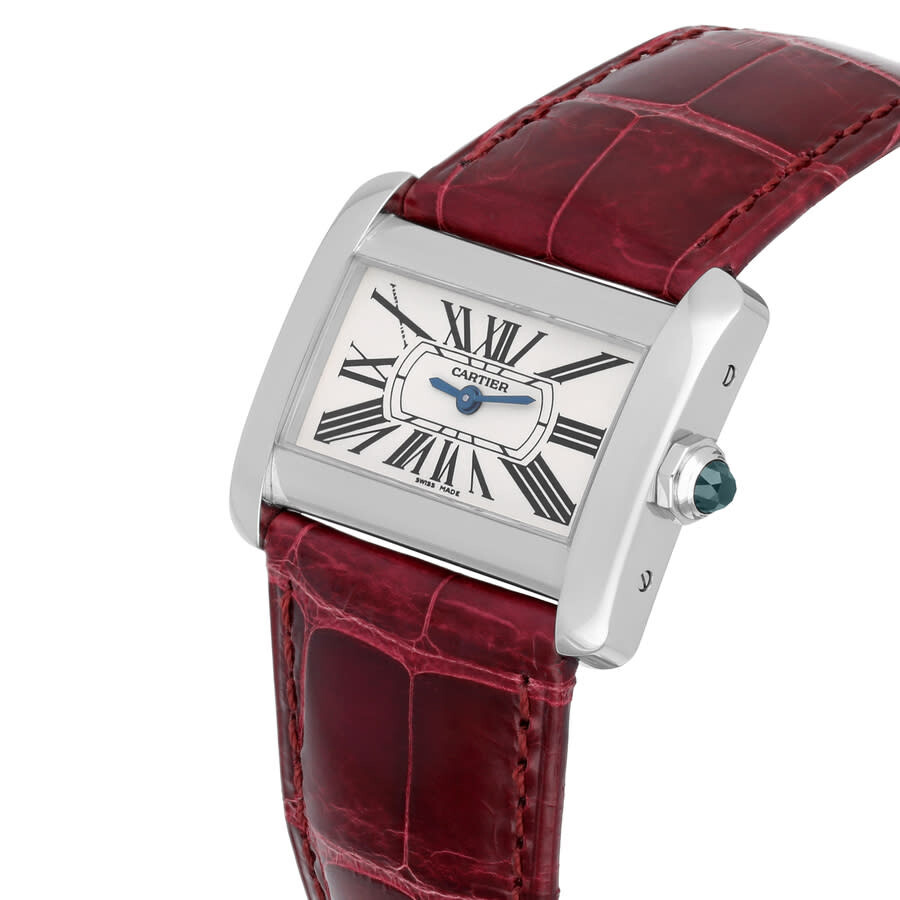 Cartier Pre-owned Cartier Tank Divan Automatic White Dial Ladies Watch ...