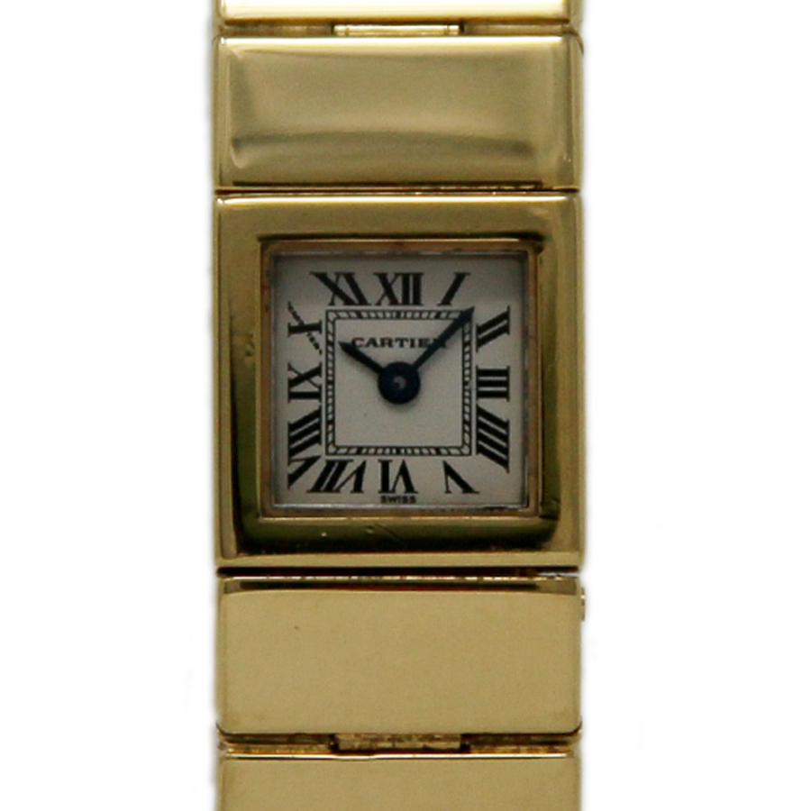 Cartier Pre-owned Cartier Tank Lingot Quartz White Dial Ladies Watch ...