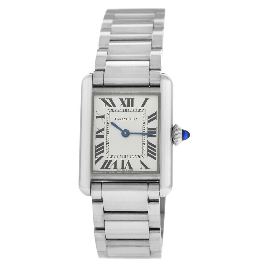 Cartier Pre-owned Cartier Tank Must Quartz White Dial Ladies Watch ...