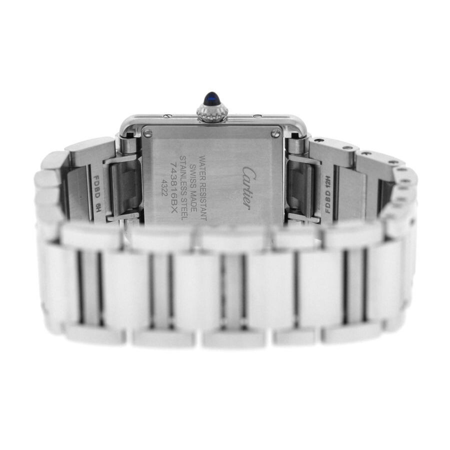 Cartier Pre-owned Cartier Tank Must Quartz White Dial Ladies Watch ...