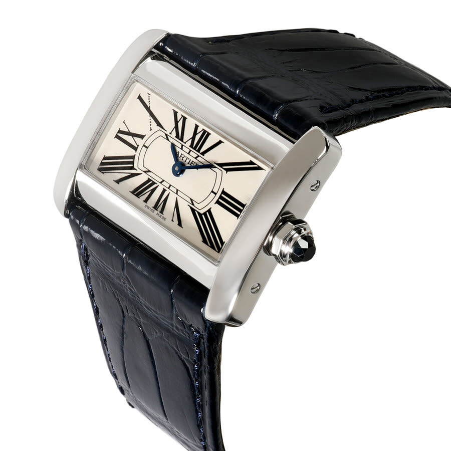 Cartier Pre-owned Cartier Tank Quartz Silver Dial Ladies Watch 2599 ...