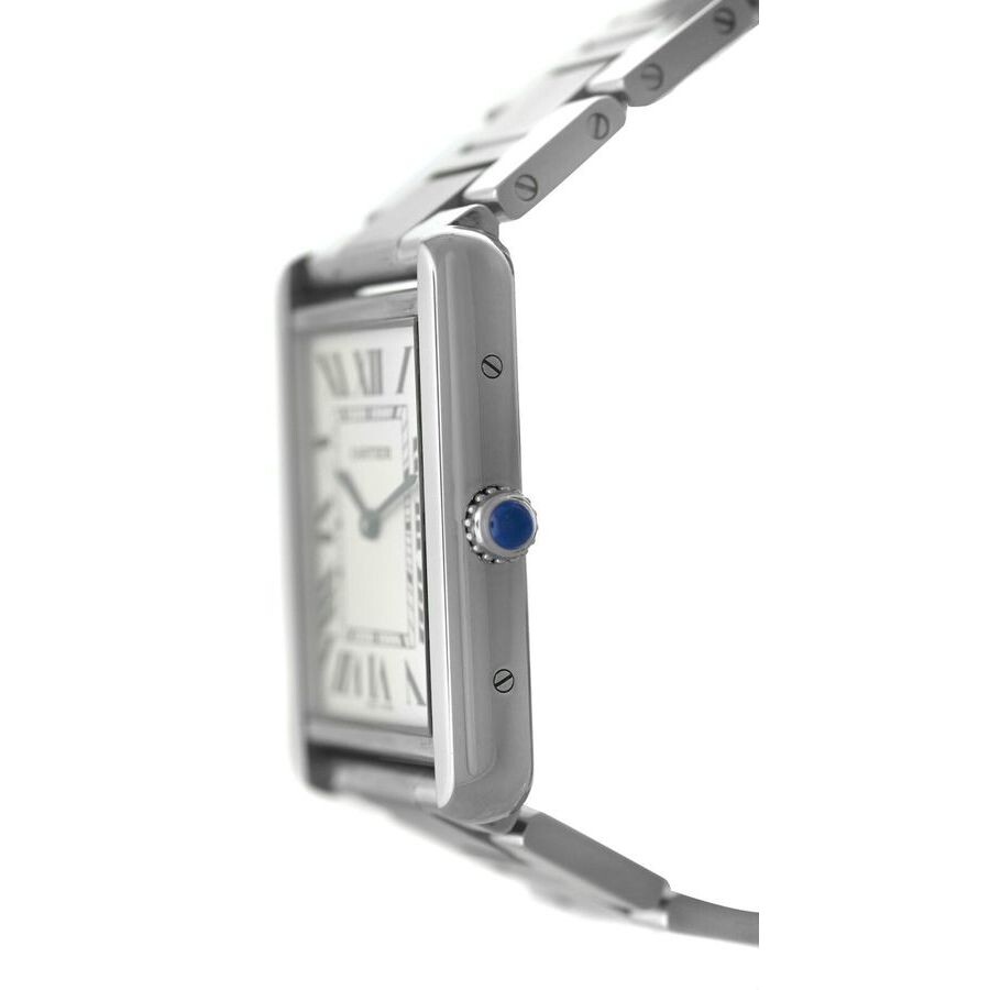 Cartier Pre-owned Cartier Tank Solo Quartz Silver Dial Men's Watch 2715 ...