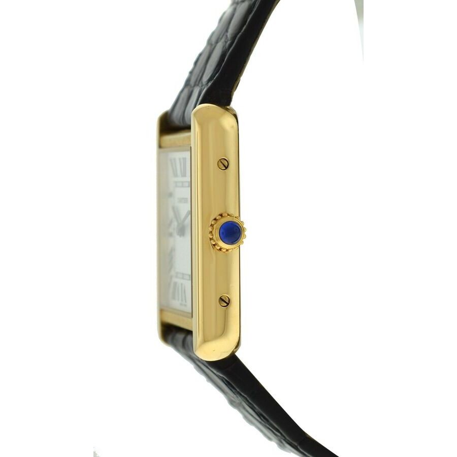 Cartier Pre-owned Cartier Tank Solo Quartz White Dial Ladies Watch ...