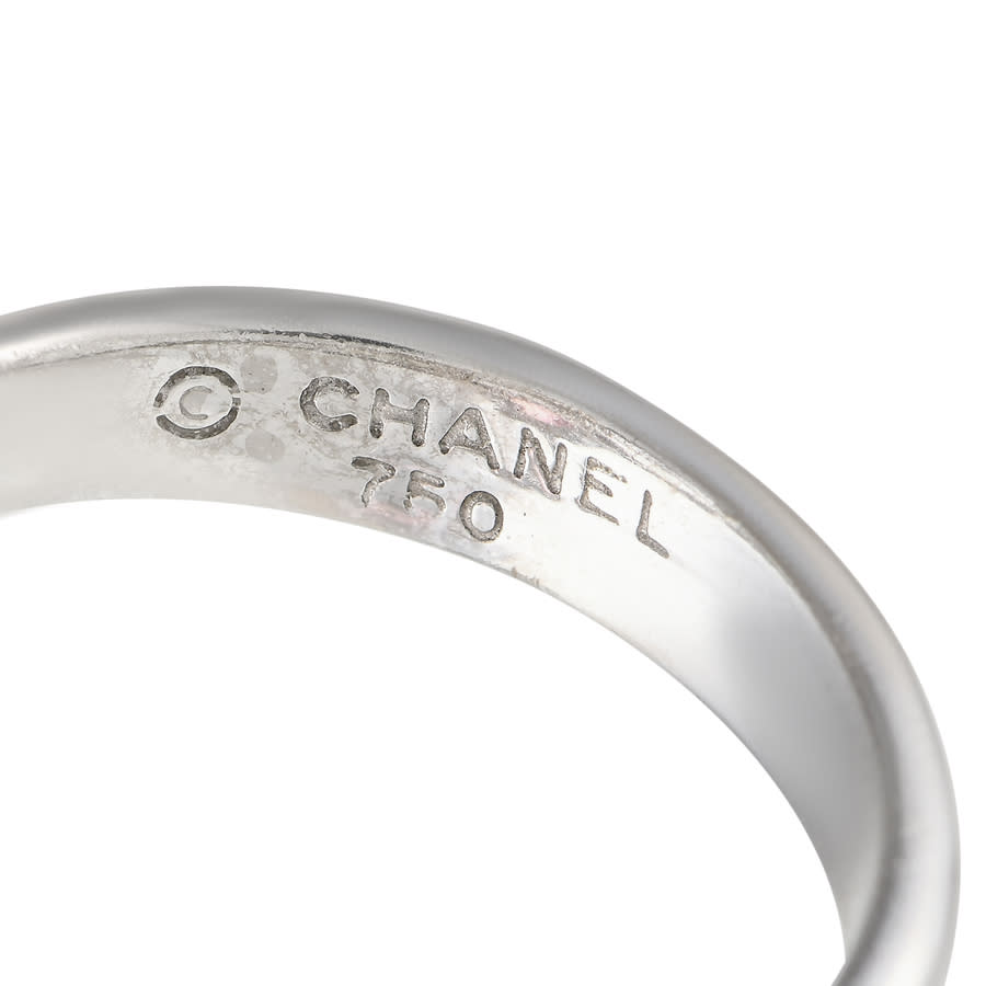 Chanel Pre-Owned Chanel 18K White Gold Diamond and Multicolored ...