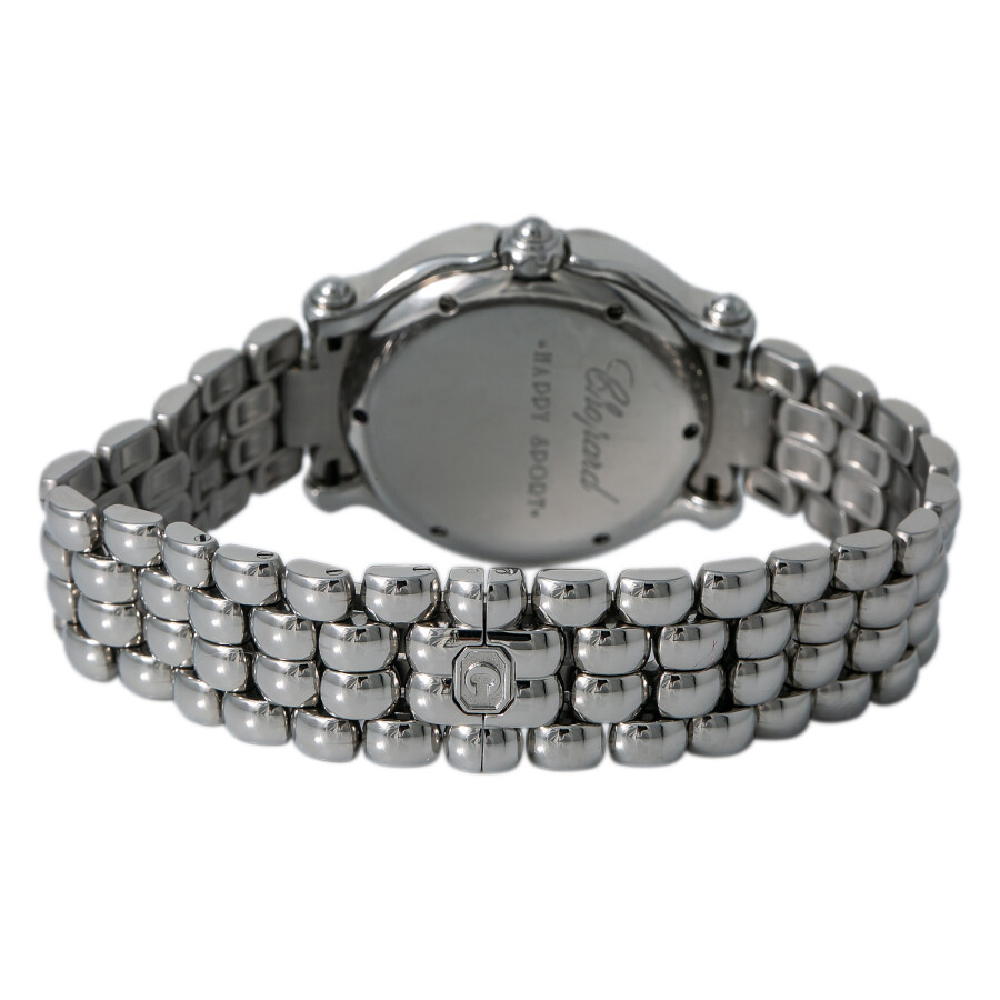 Chopard Pre-owned Chopard Happy Beach Diamond Fish Steel Blue Ladies ...