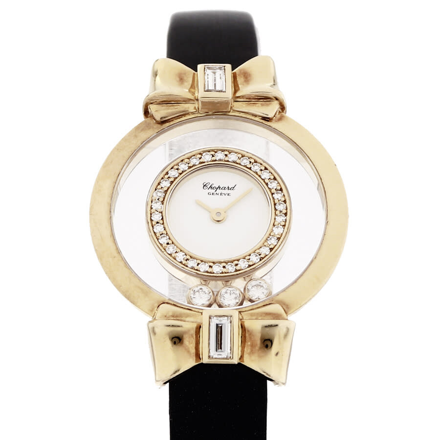 Chopard Pre-owned Chopard Happy Diamonds Quartz White Dial Ladies Watch ...