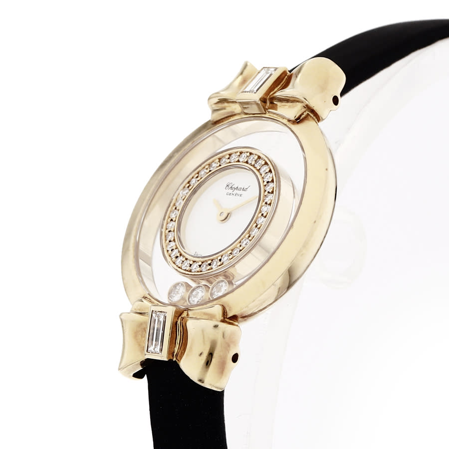 Chopard Pre-owned Chopard Happy Diamonds Quartz White Dial Ladies Watch ...
