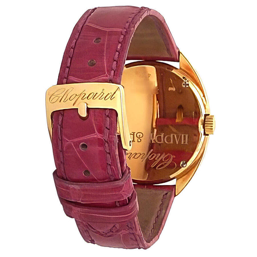 Chopard Pre-owned Chopard Happy Spirit Quartz Pink Dial Ladies Watch 20 ...
