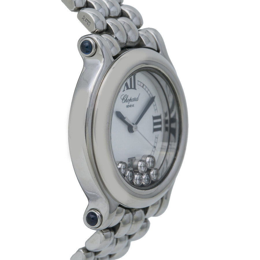 Chopard Pre-owned Chopard Happy Sport Quartz White Dial Ladies Watch 27/8236 - Pre-Owned Watches ...