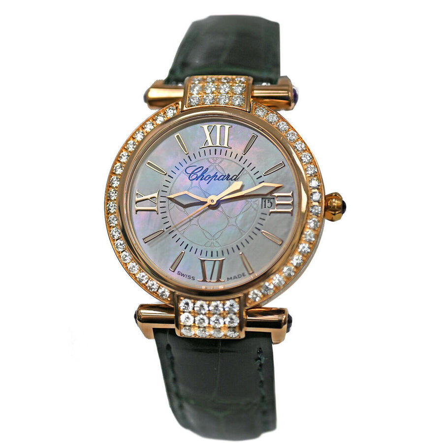 Chopard Pre-owned Chopard Imperiale Quartz Diamond White Dial Ladies Watch 384238-5003 - Pre ...