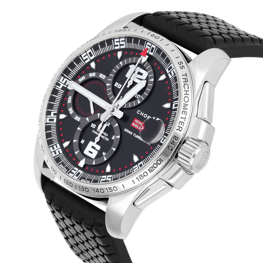 Chopard Pre-owned Chopard Mille Miglia Chronograph Automatic Black Dial ...