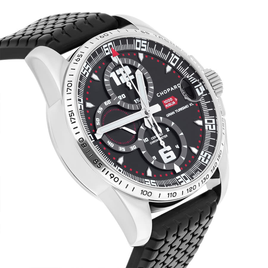 Chopard Pre-owned Chopard Mille Miglia Chronograph Automatic Black Dial ...