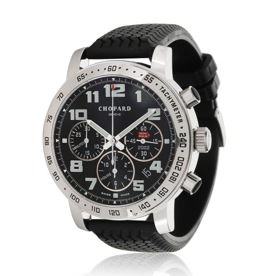 Chopard Pre-owned Chopard Mille Miglia Chronograph Automatic Black Dial Men's Watch 16/8920 ...