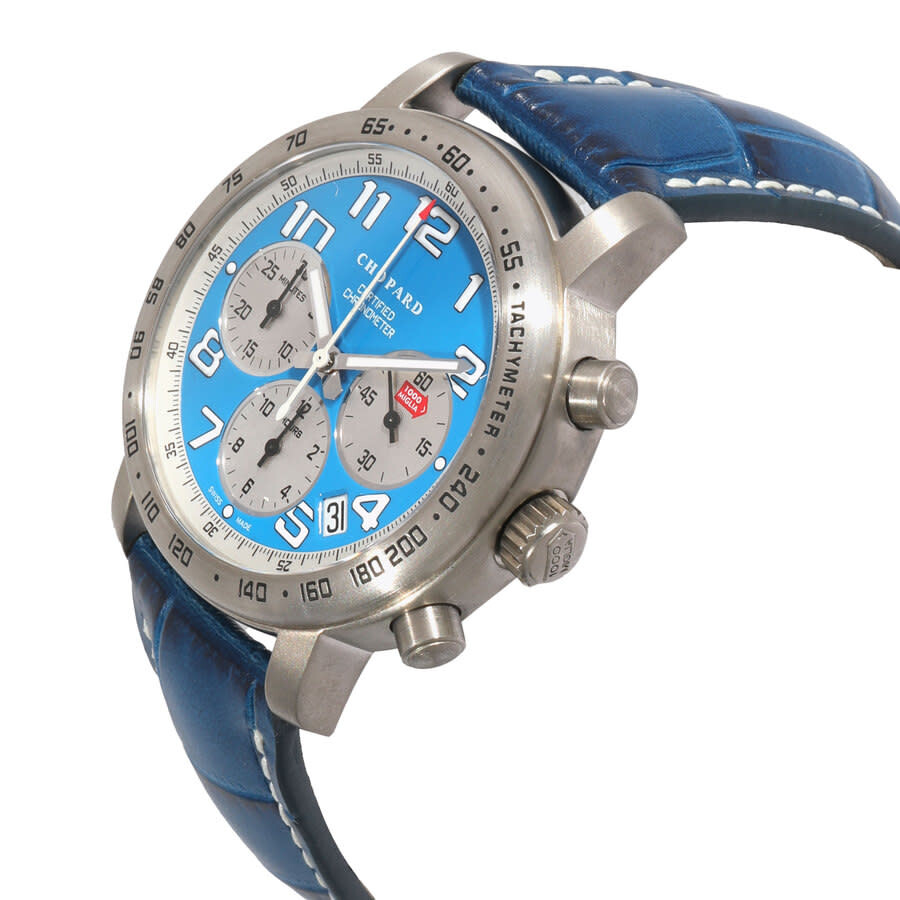Chopard Pre-owned Chopard Mille Miglia Chronograph Automatic Blue Dial ...