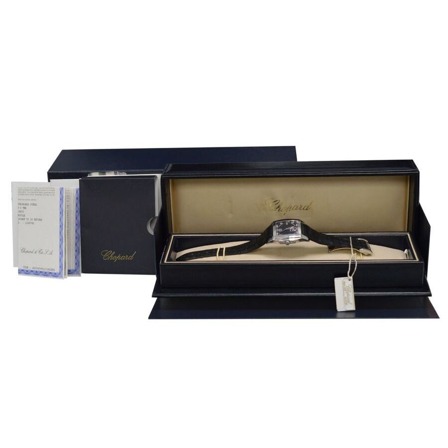 Chopard Pre-owned Chopard Two O Ten Quartz Black Dial Ladies Watch 8464 ...