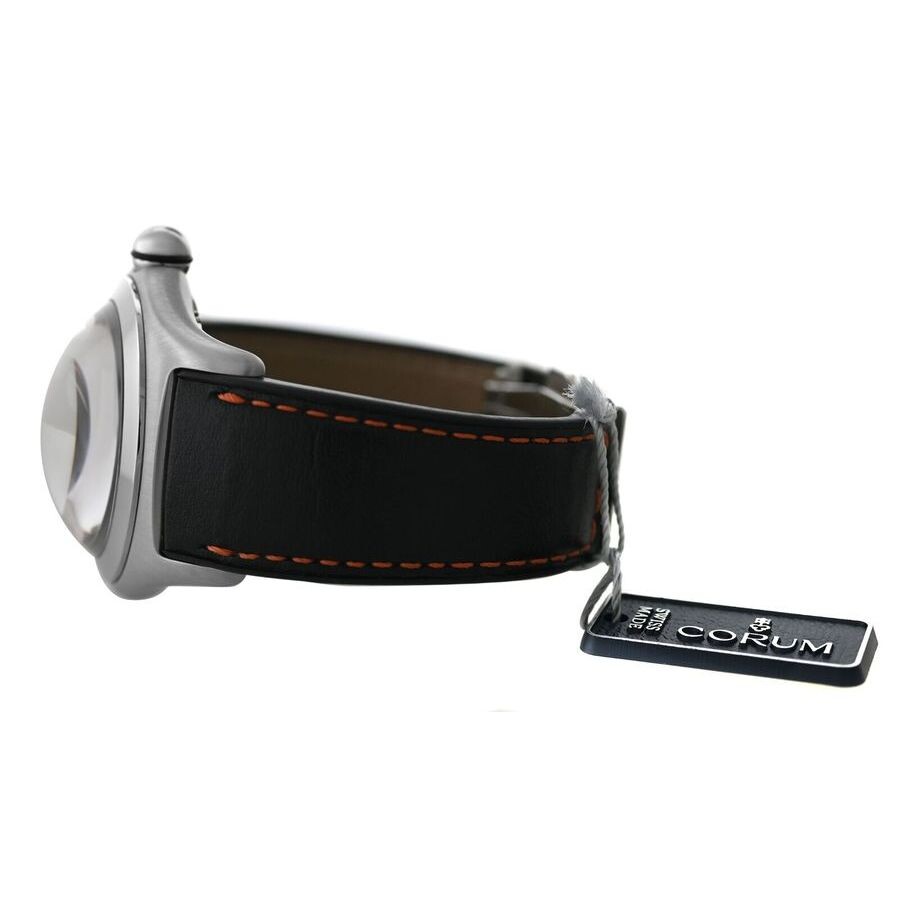 Corum Pre-owned Corum Bubble Baron Samedi Automatic Black Dial Men's ...